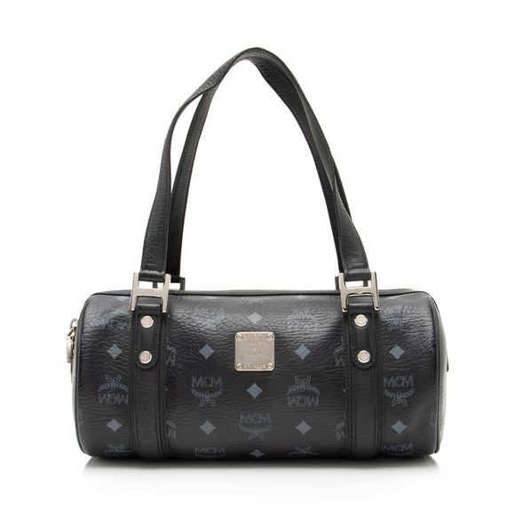 MCM | Bags | Mcm Visetos Essential Barrel Bag | Poshmark